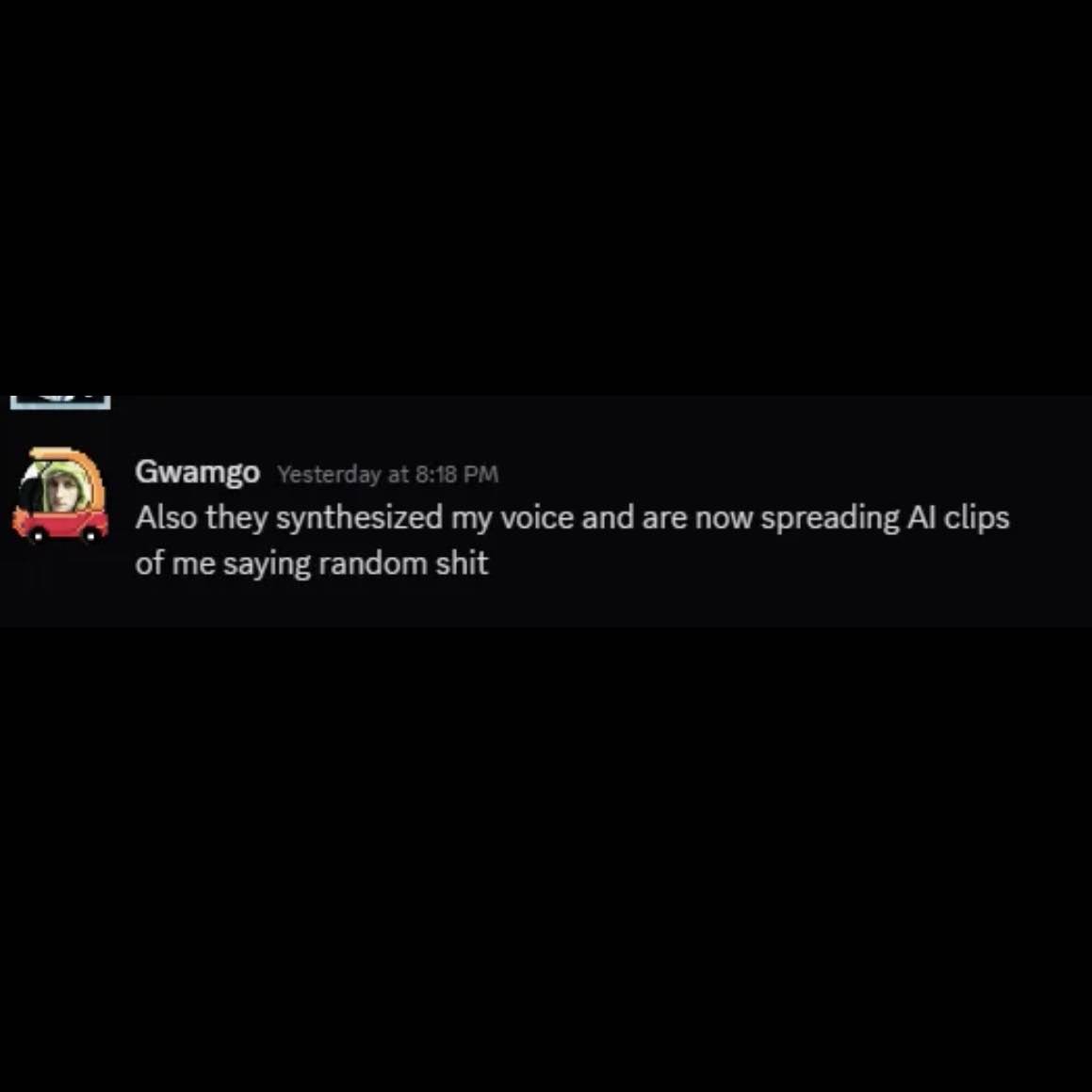 Post from snunt