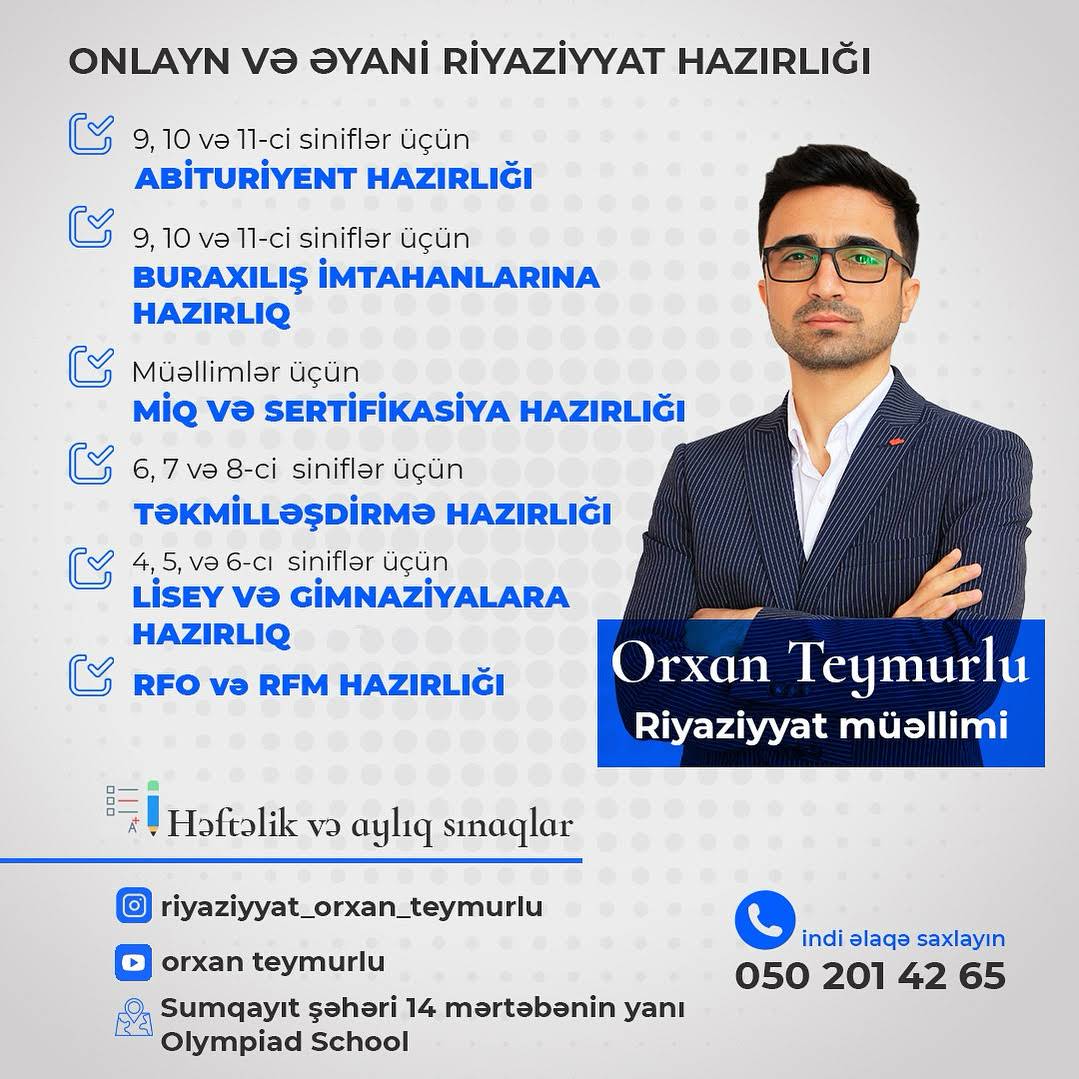 Post from orxan teymurlu