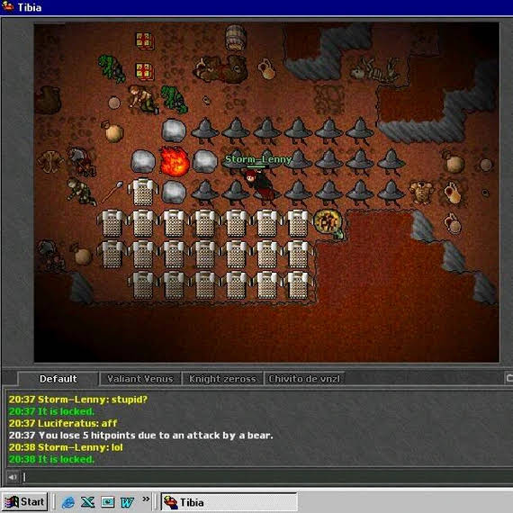 Post from Old Tibia Videos