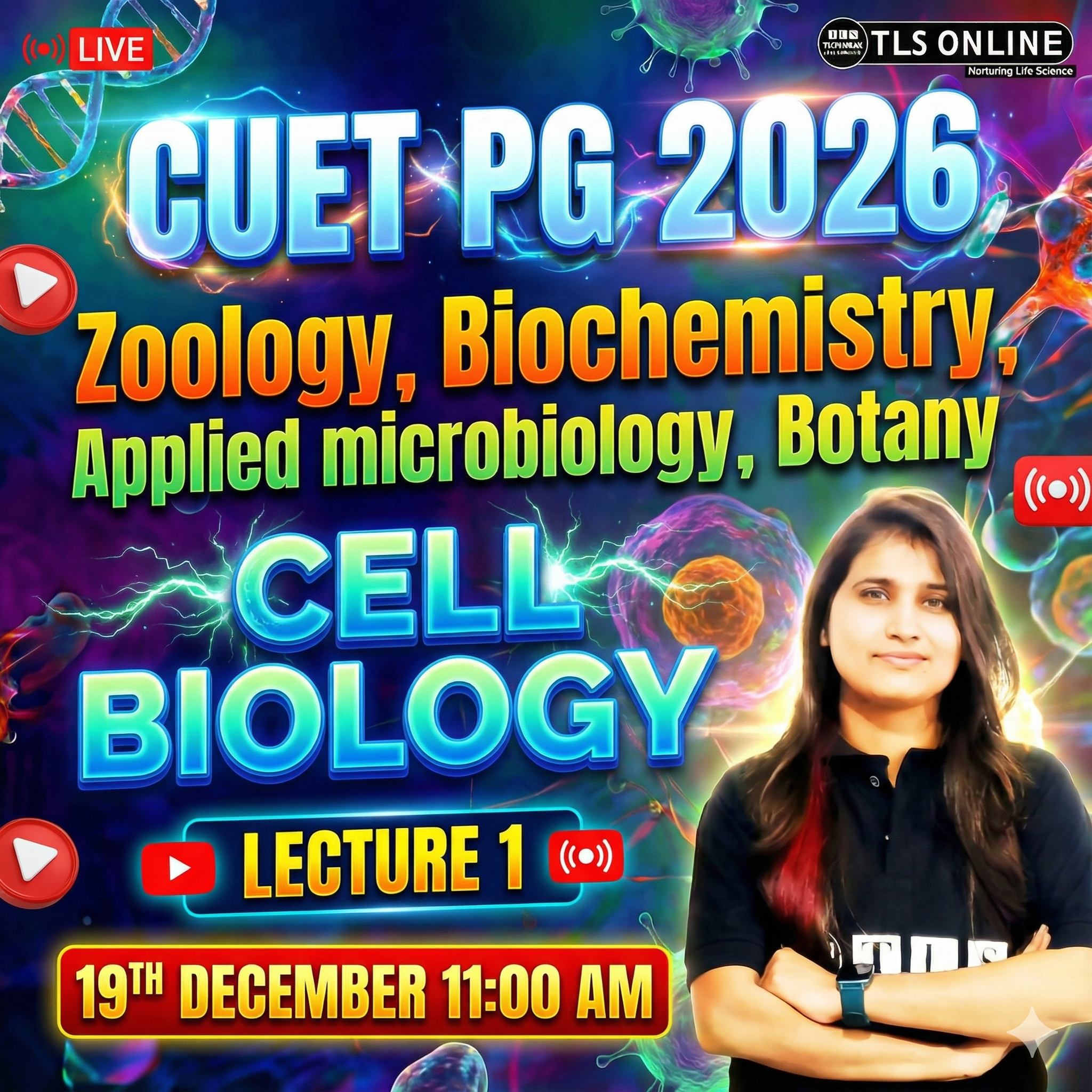 Post from CSIR NET Life Science & DBT-BET JRF: TLS Online