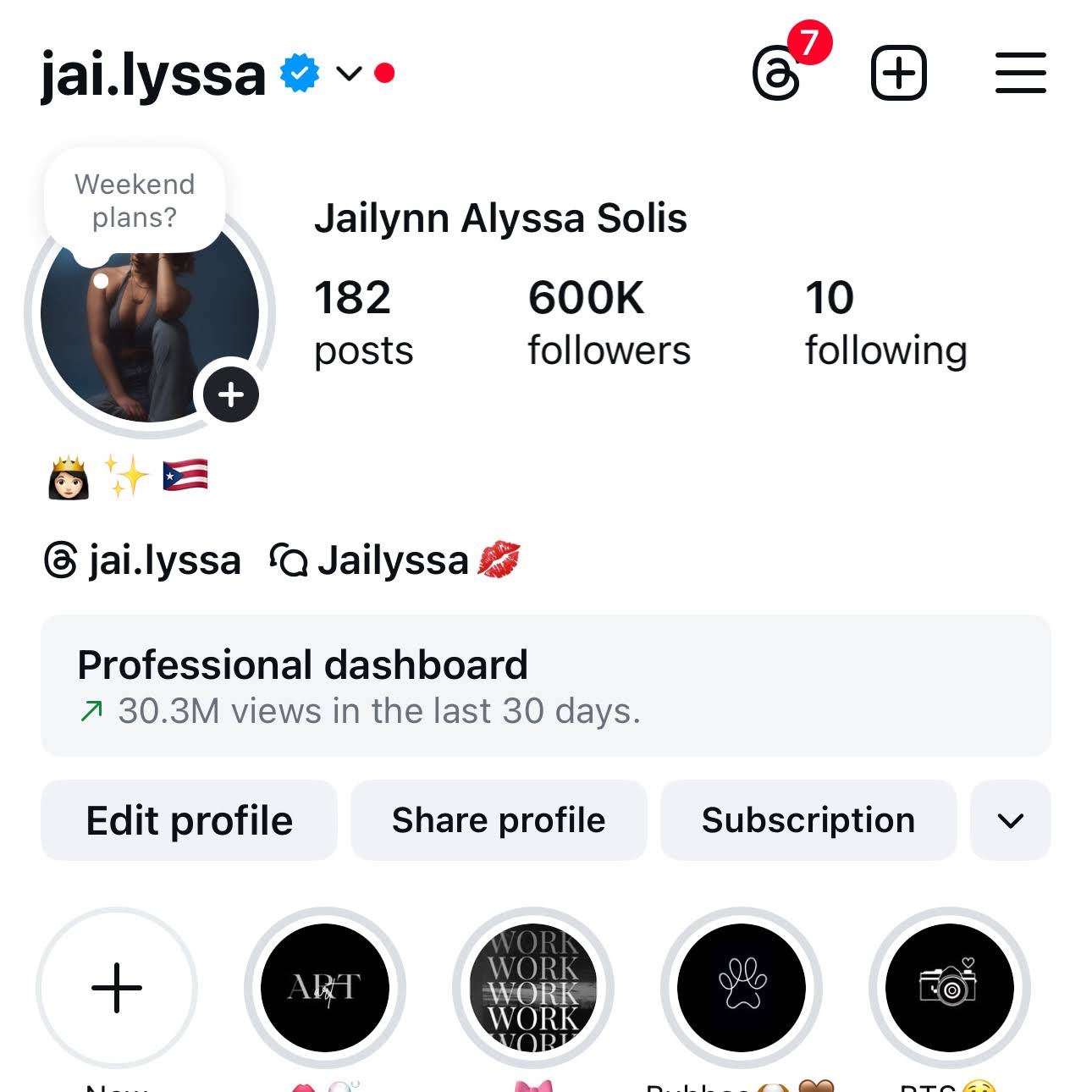 Post from Jai. Lyssa