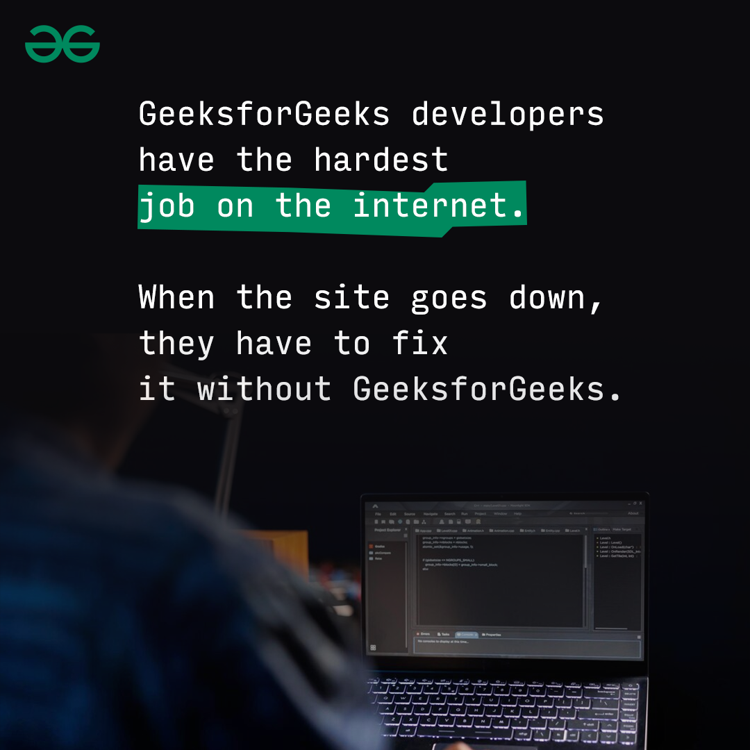 Post from GeeksforGeeks