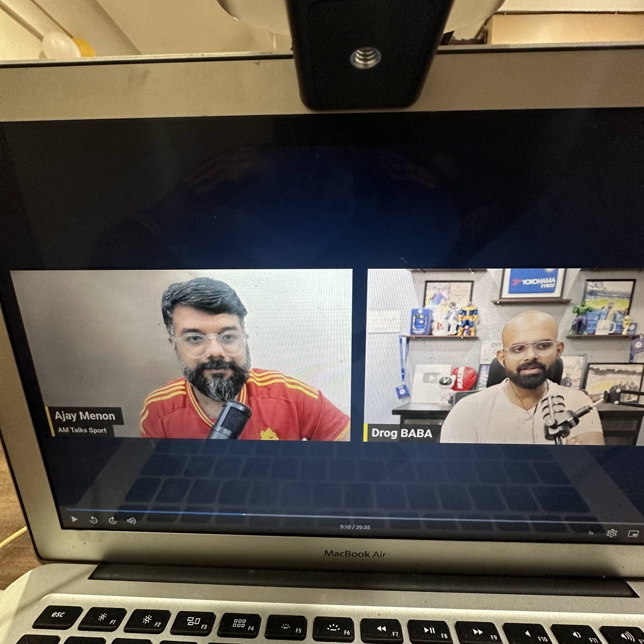 Post from Ajay Menon Talks Sport