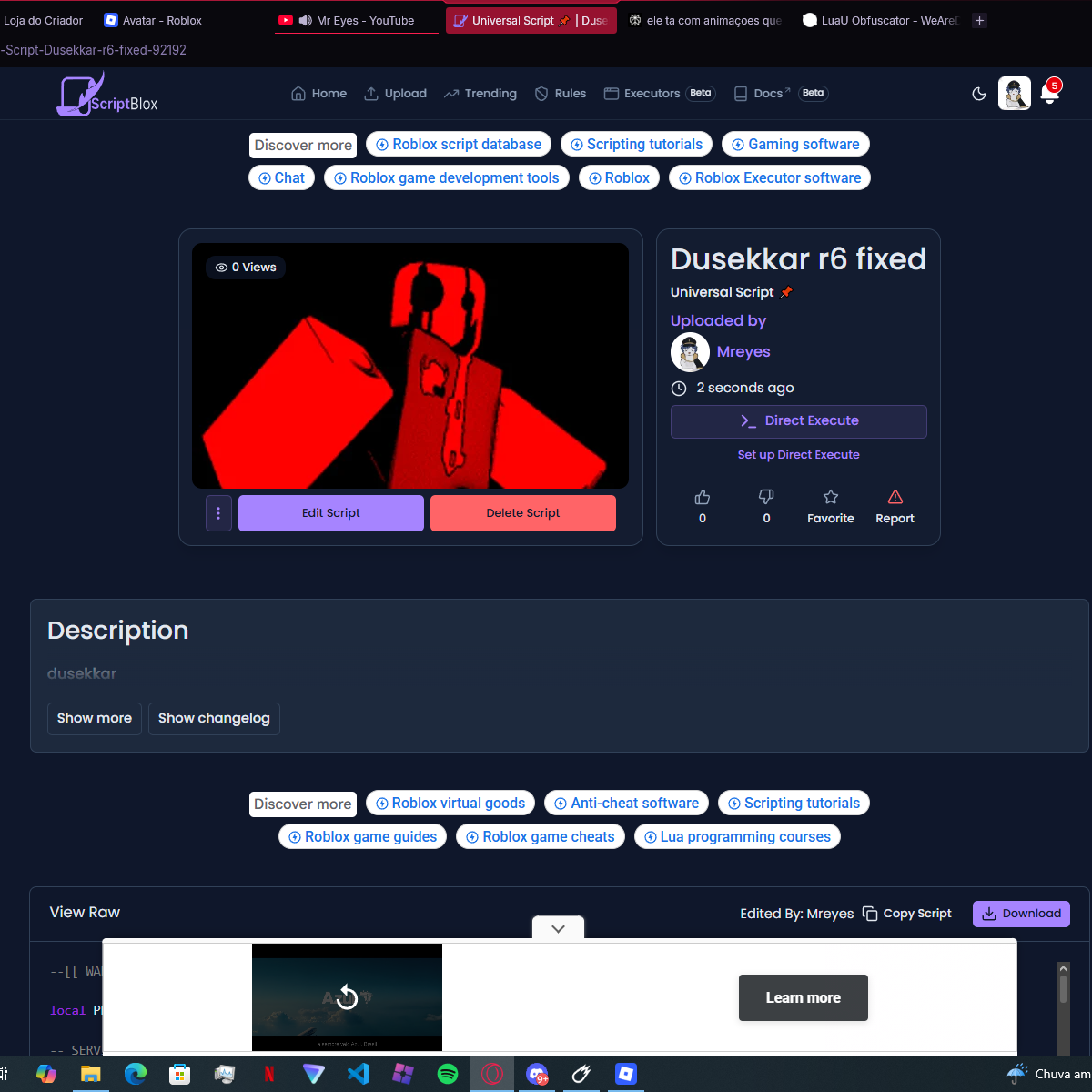 Post from Mr Eyes