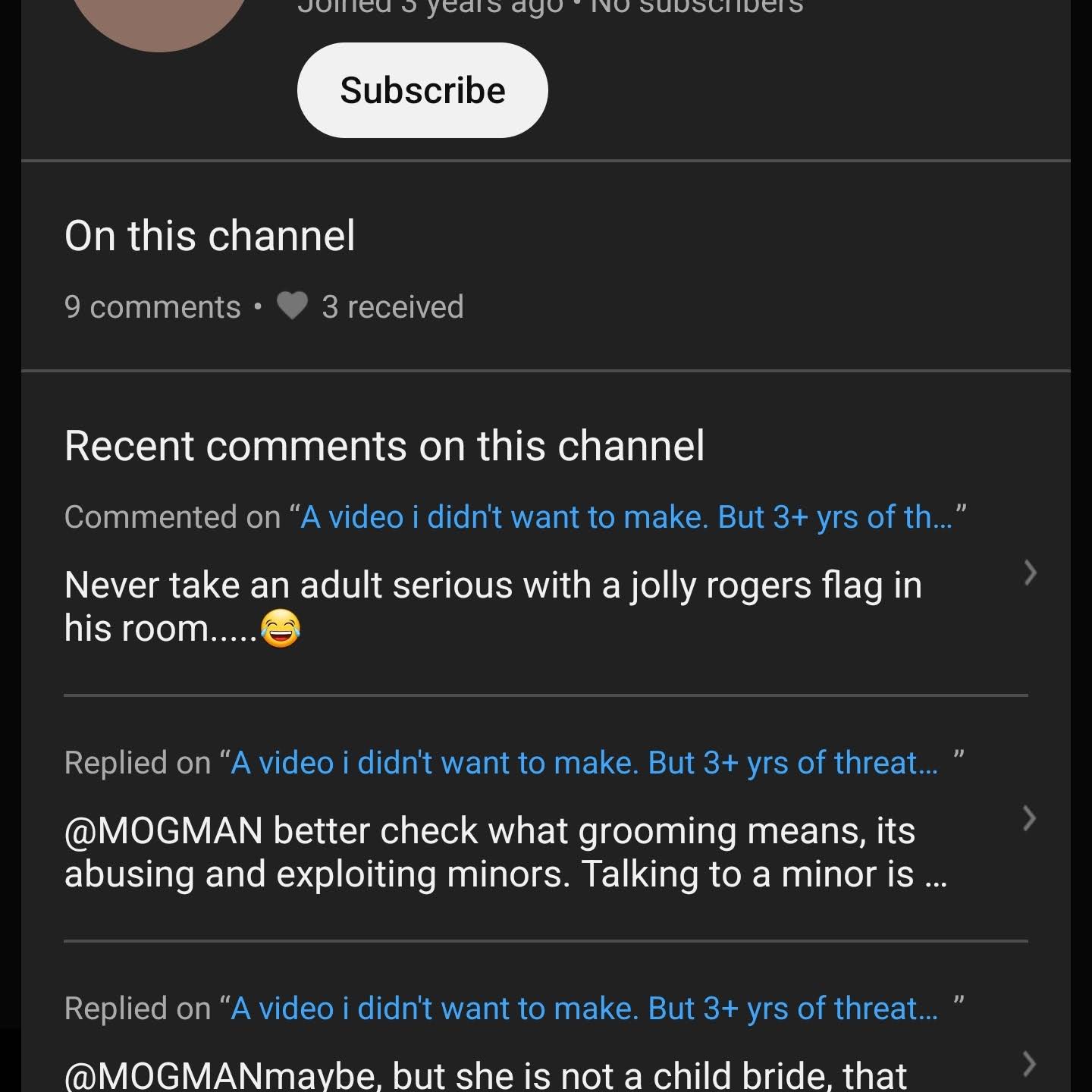 Post from MOGMAN