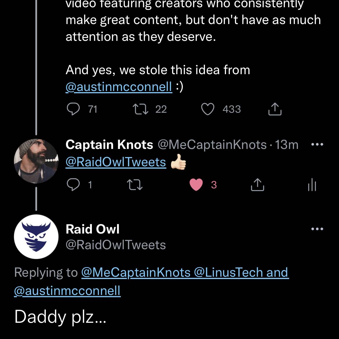 Post from Raid Owl