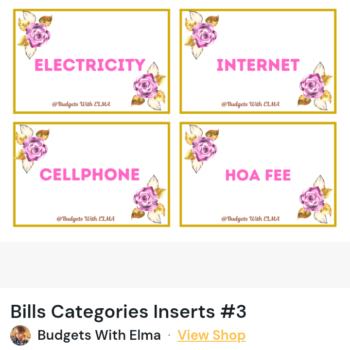 Post from Budgets with ELMA