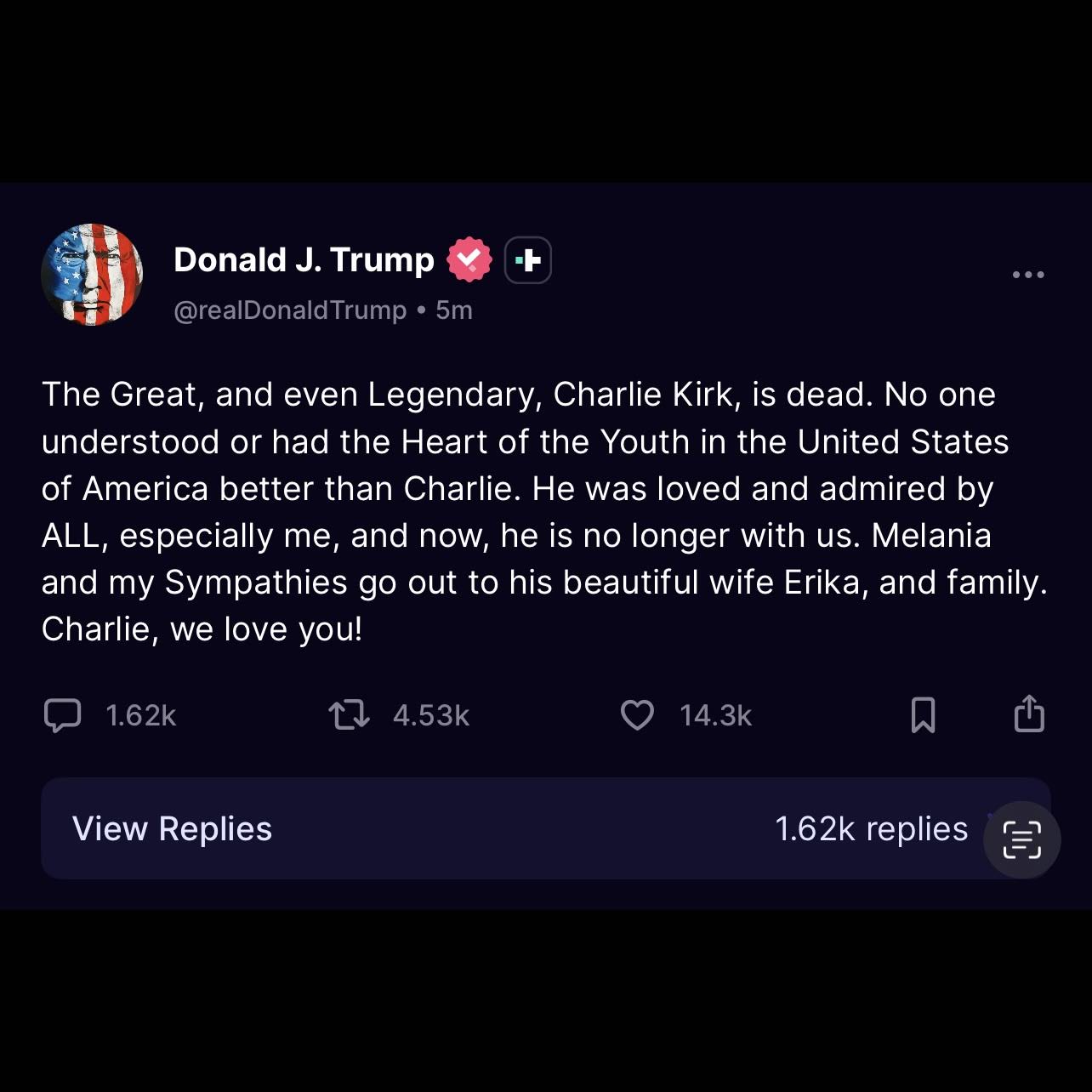 Post from Ultra Derek