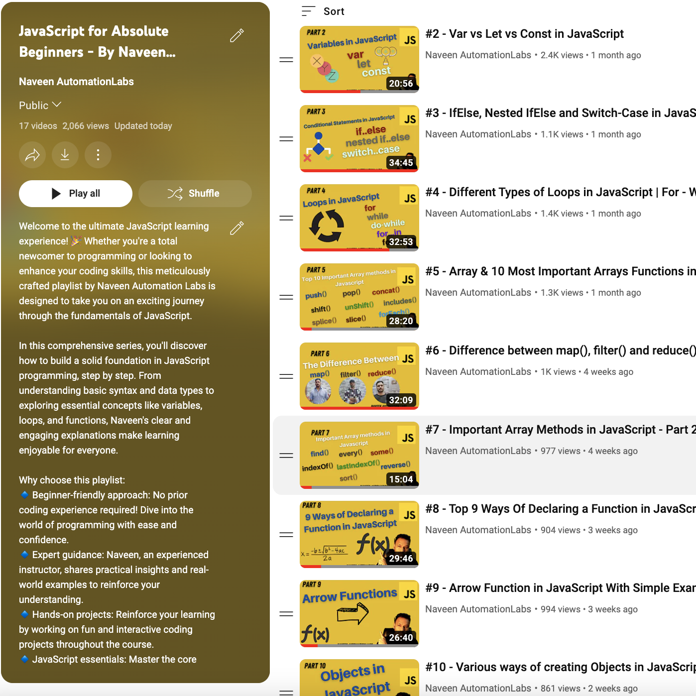 Post from Naveen AutomationLabs