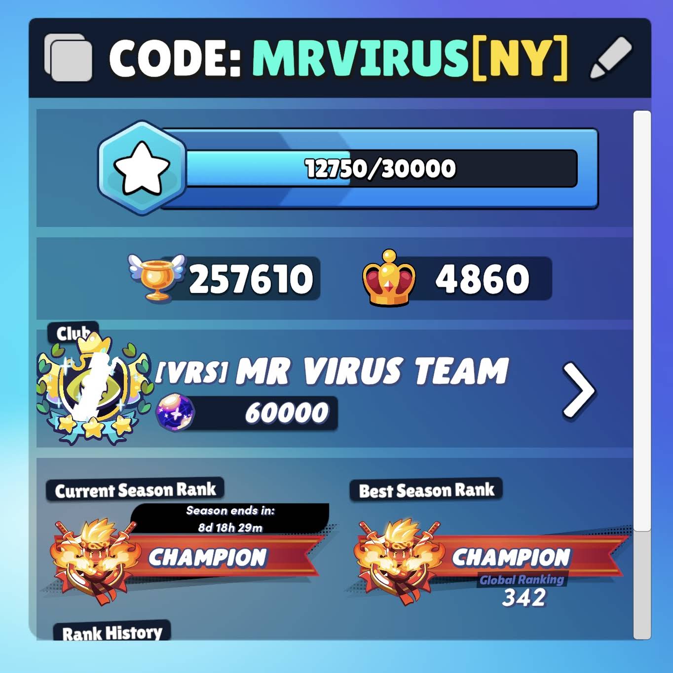 Post from Mr Virus