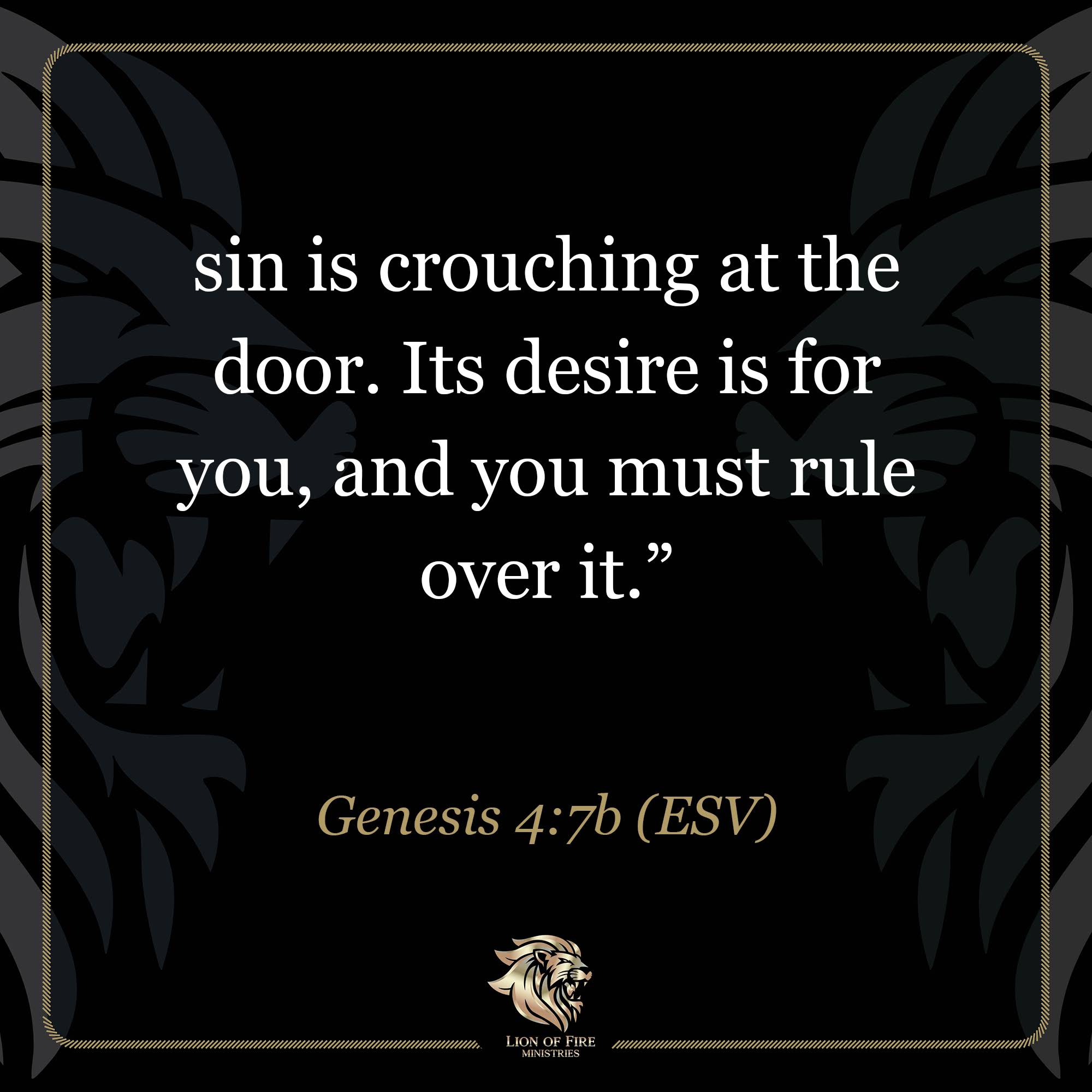 Post from Lion of Fire Ministries (Matt Mason)
