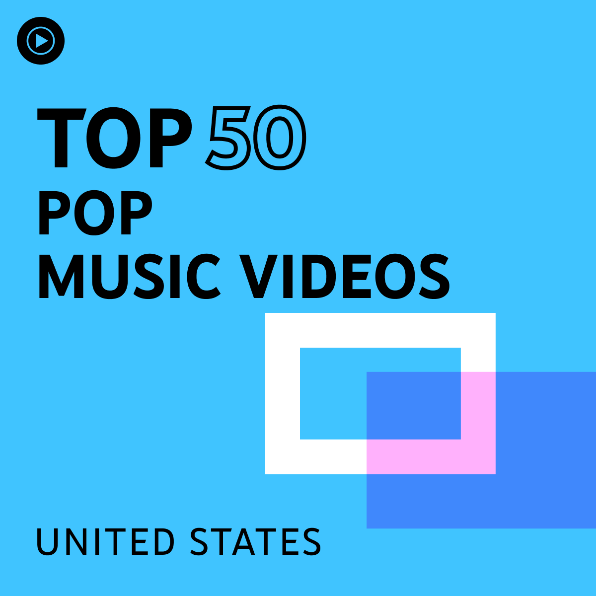 Top 50 Pop Music Videos United States