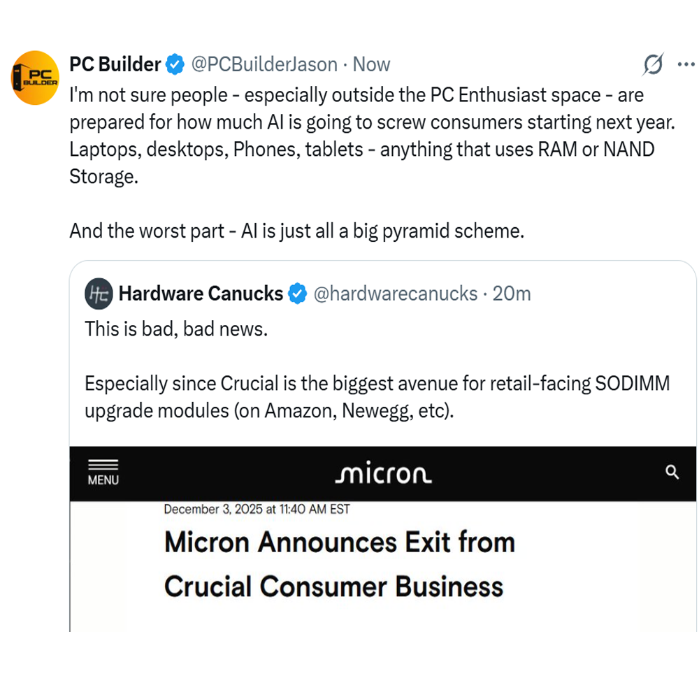 Post from PC Builder