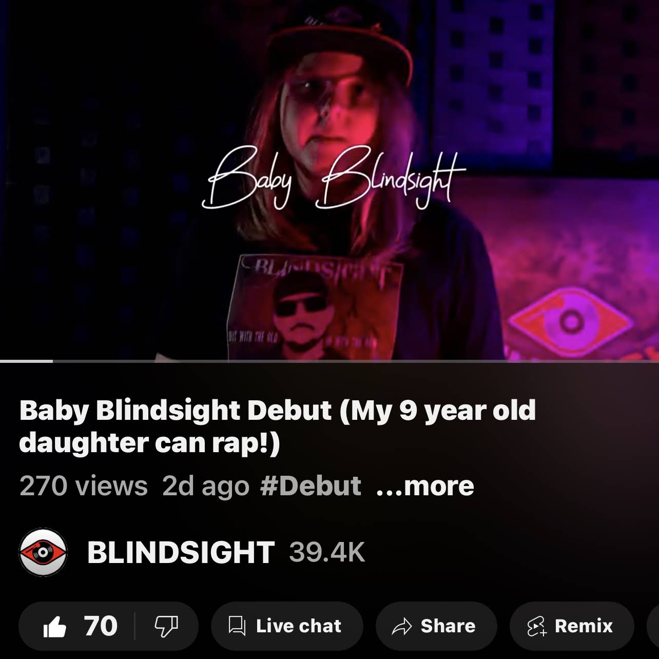 Post from BLINDSIGHT