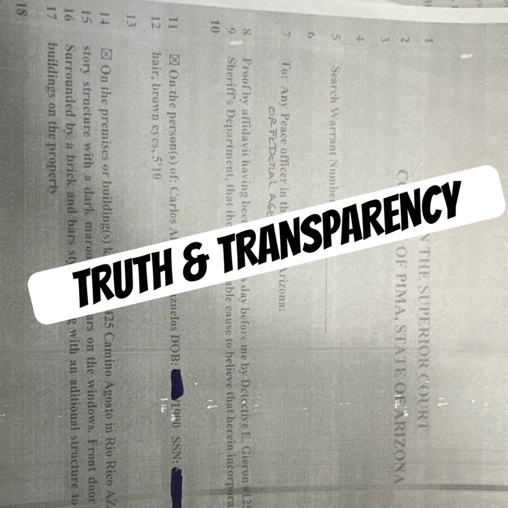 Post from Truth & Transparency