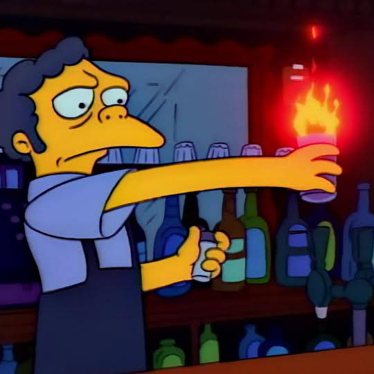 Post from The Simpsons Man
