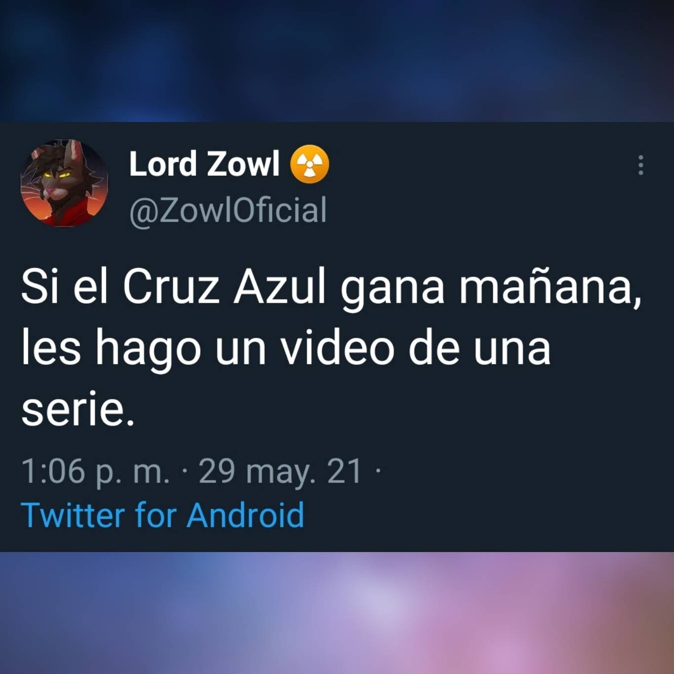 Post from El Mundo de Zowl