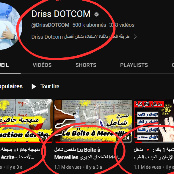 Post from Driss DOTCOM