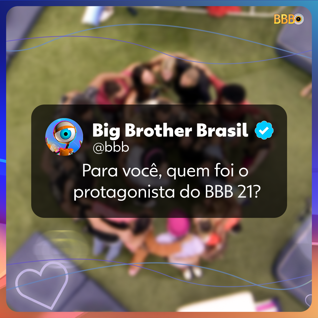 Post from Big Brother Brasil