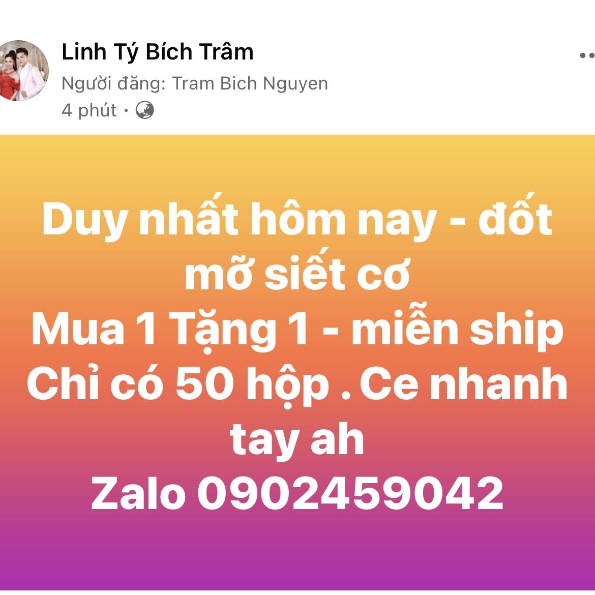 Post from Linh Tý - Bích Trâm Official