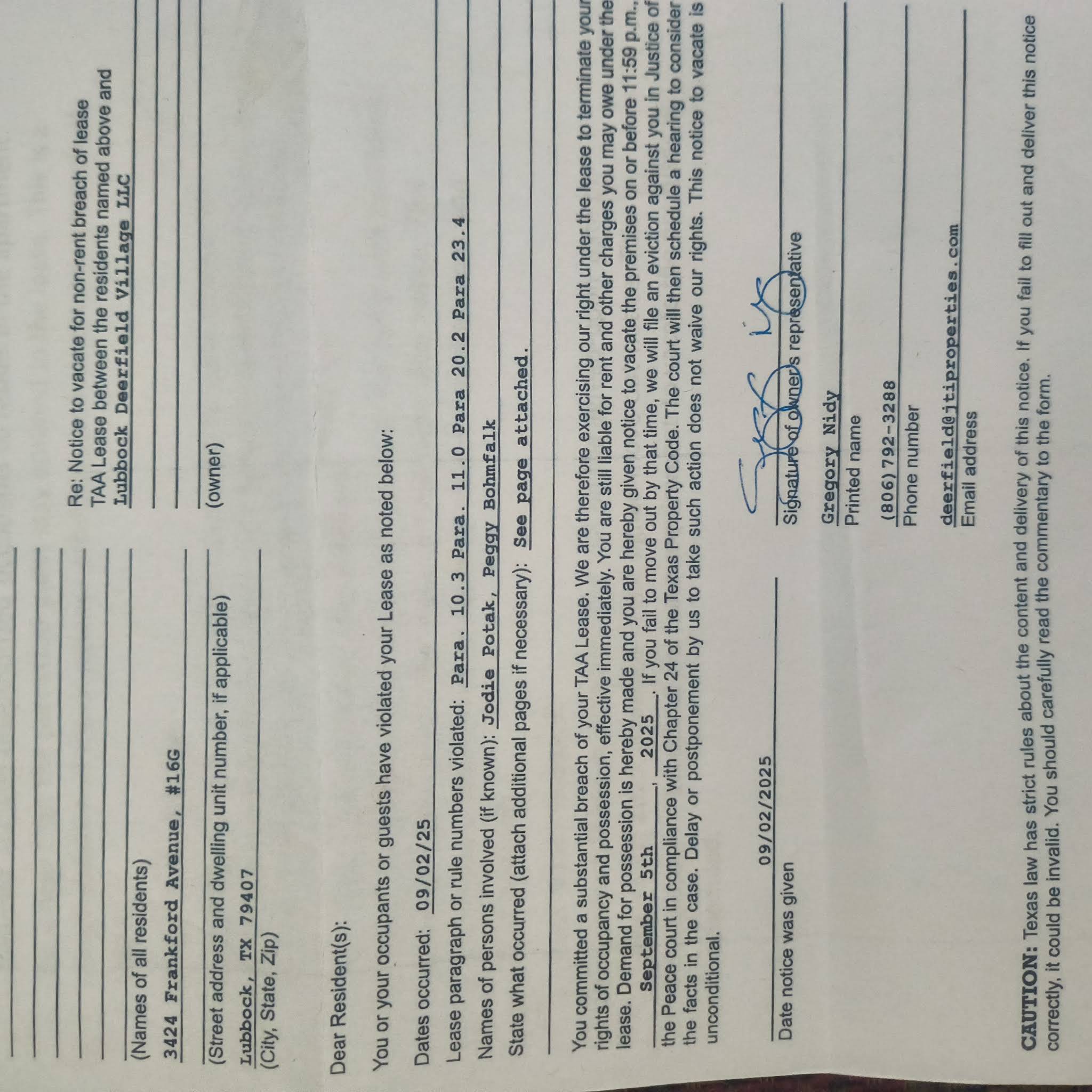 Post from Peggy Bohmfalk
