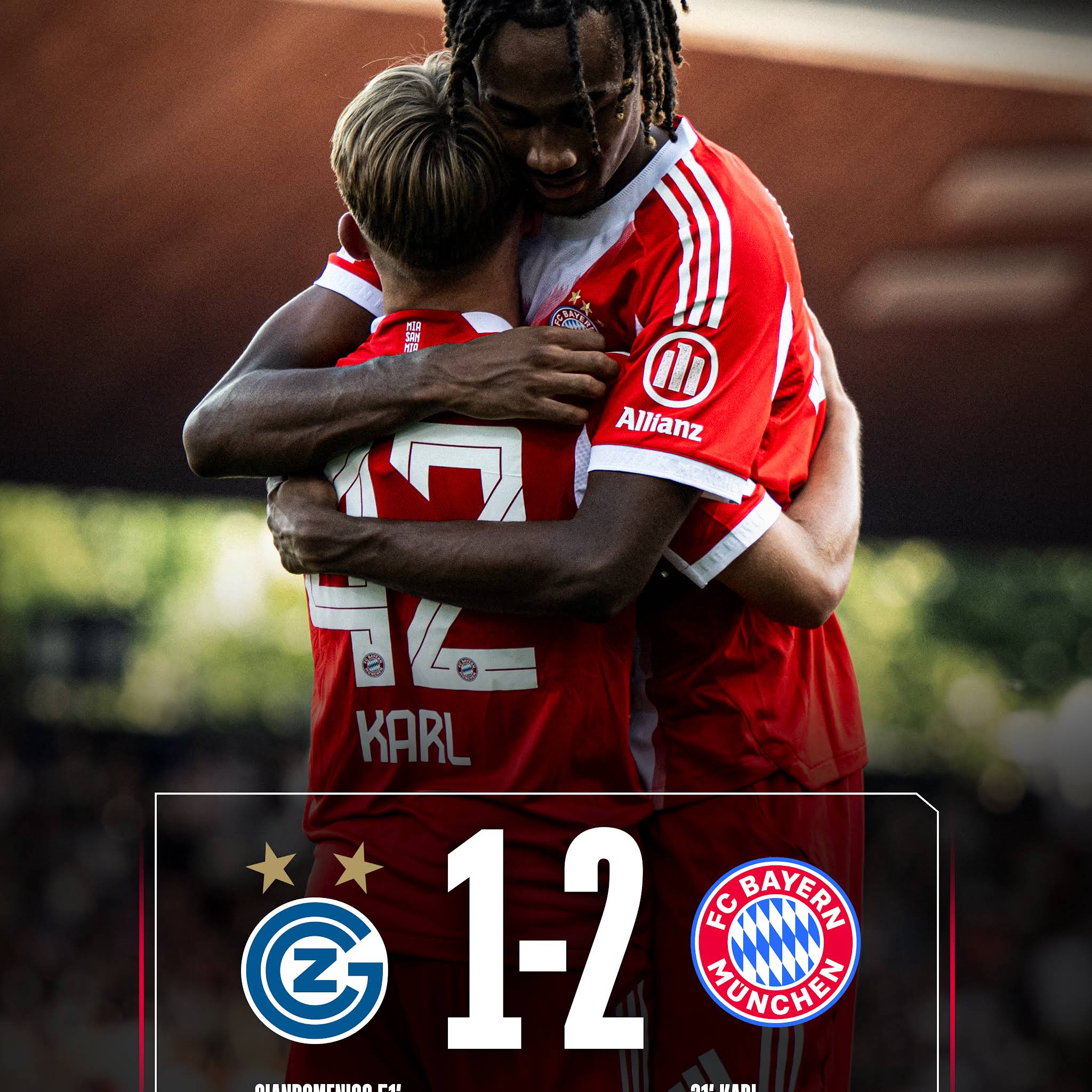 Post from FC Bayern München