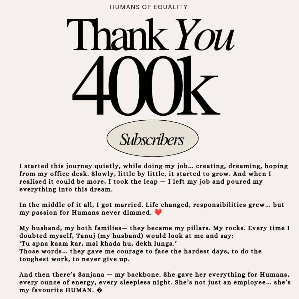 Post from We The HUMANS