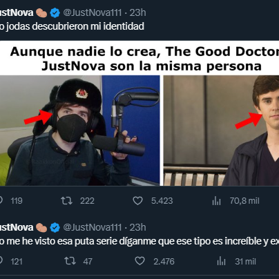 Post from Fan de JustNova
