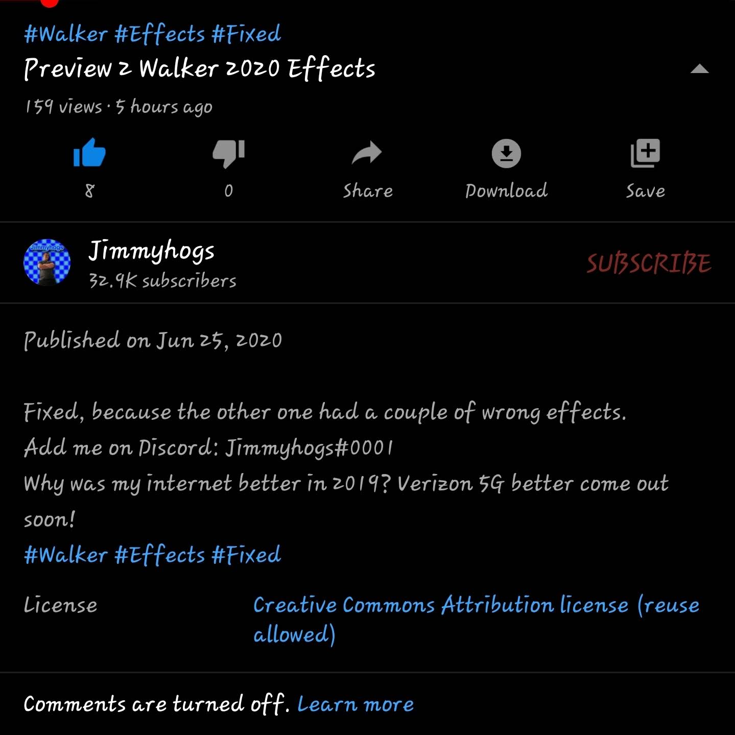 Post from Jimmyhogs