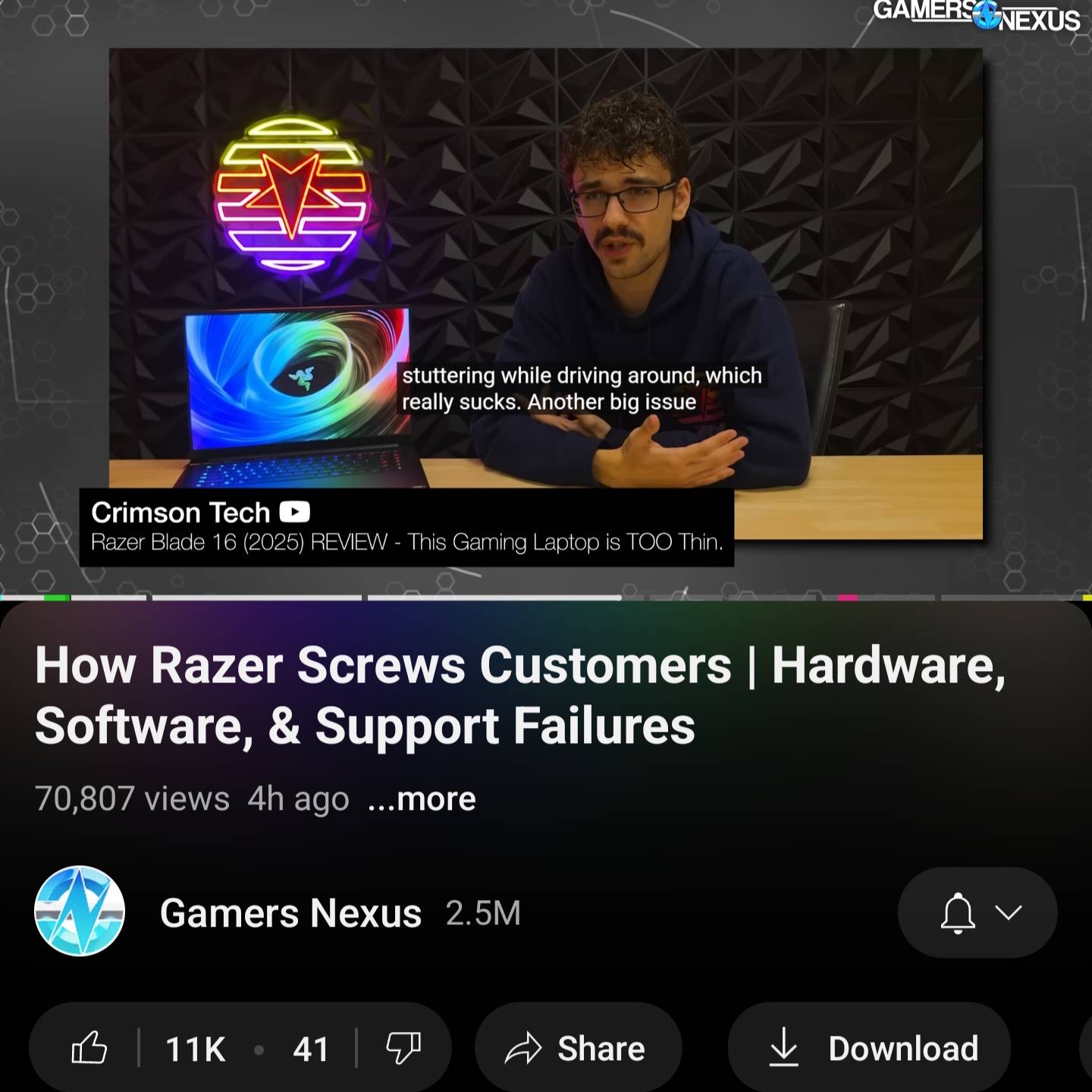 Post from Crimson Tech