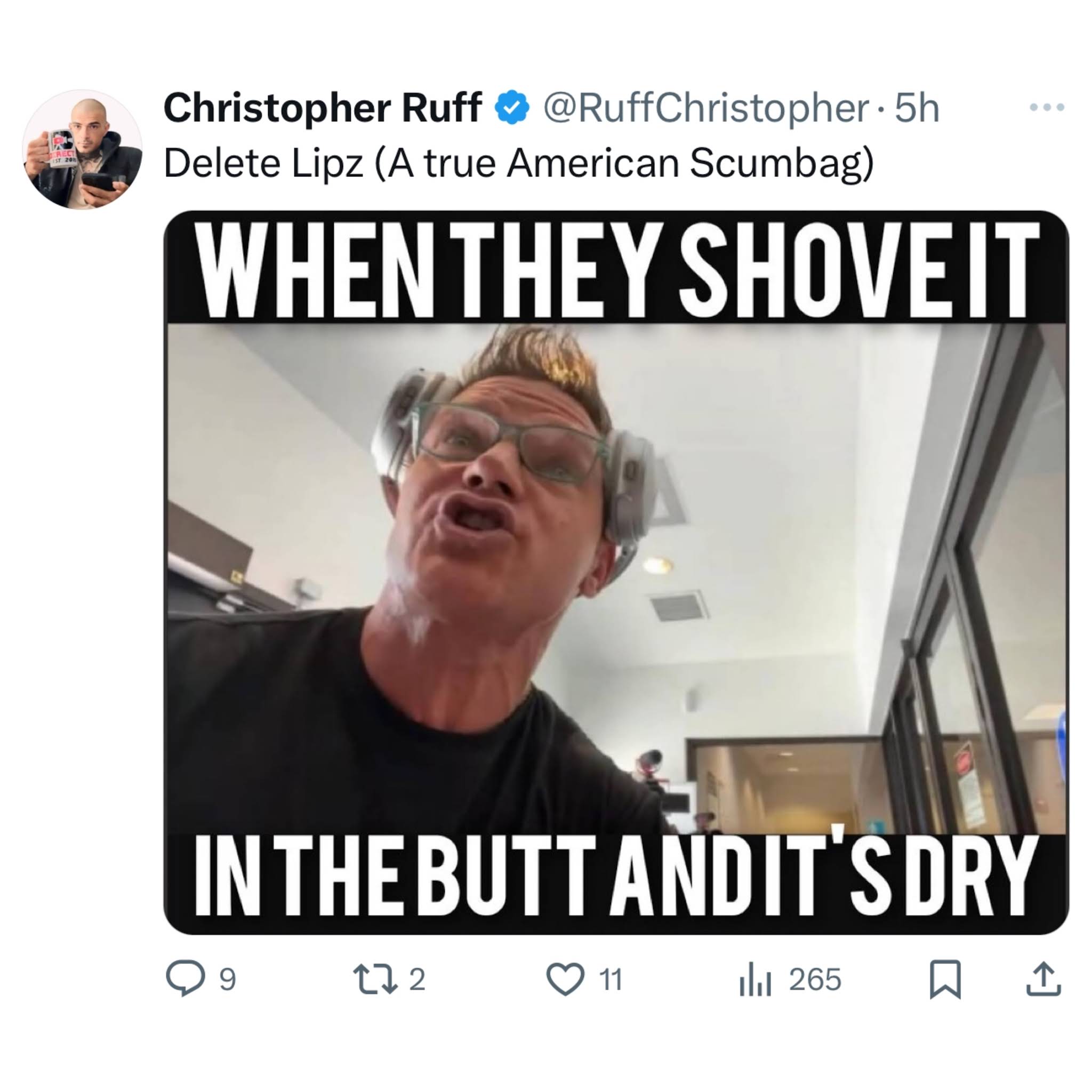 Post from Christopher Ruff