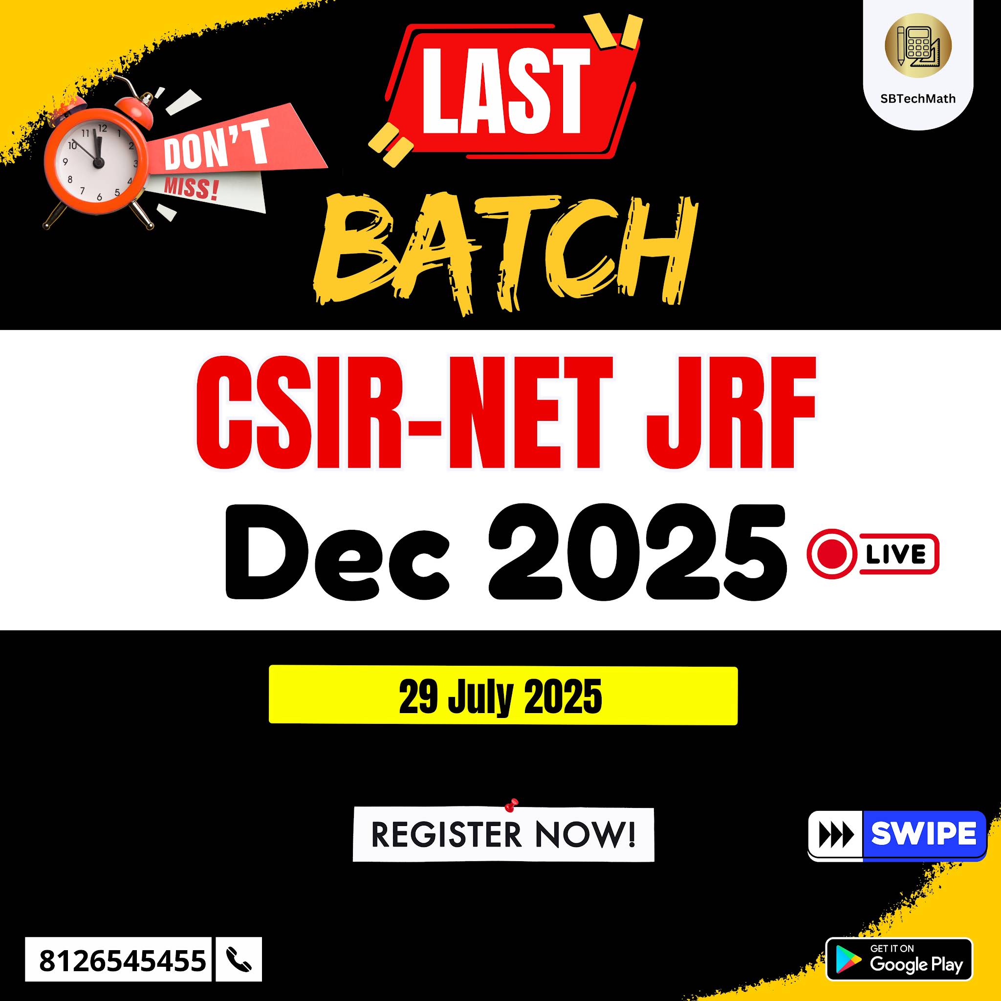 Post from SB TechMath