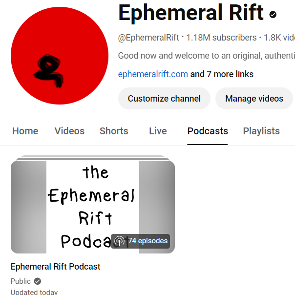 Post from Ephemeral Rift