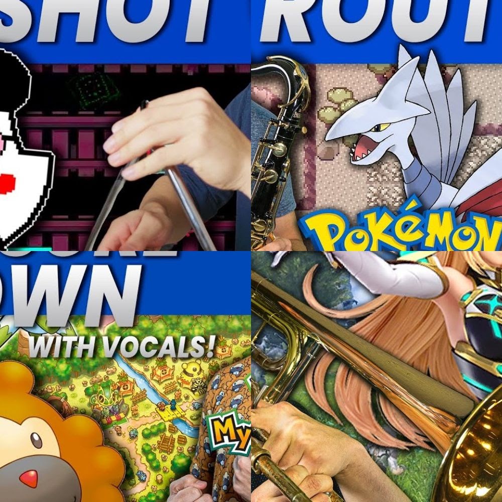 Video Game Jazz Covers / Remixes Complete Collection - insaneintherainmusic