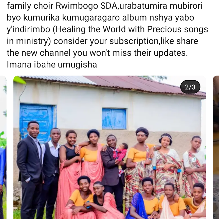 Post from IMPANO Family choir Rwimbogo SDA