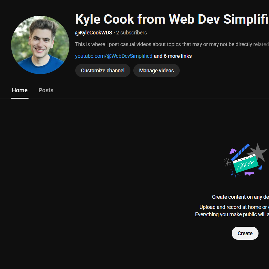 Post from Web Dev Simplified