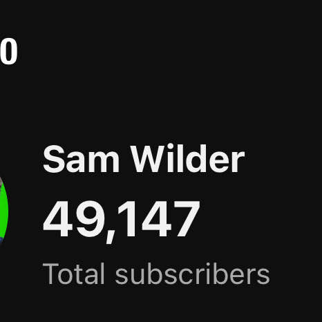 Post from Sam Wilder