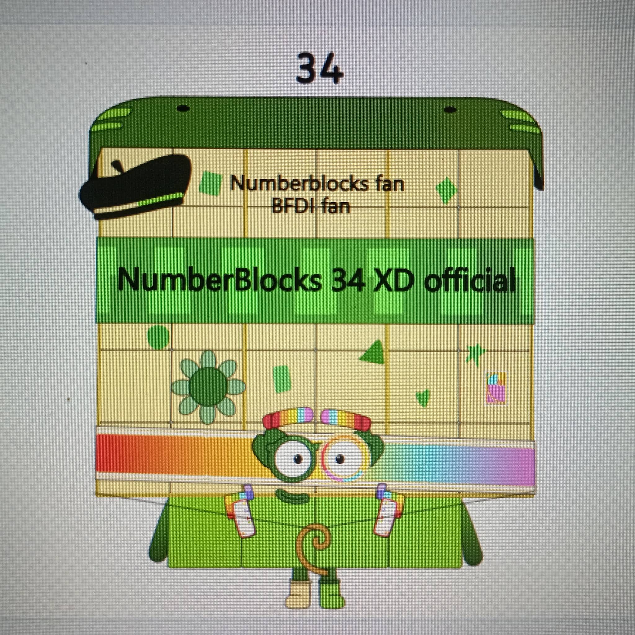Post from Numberblocks 34 XD oficial