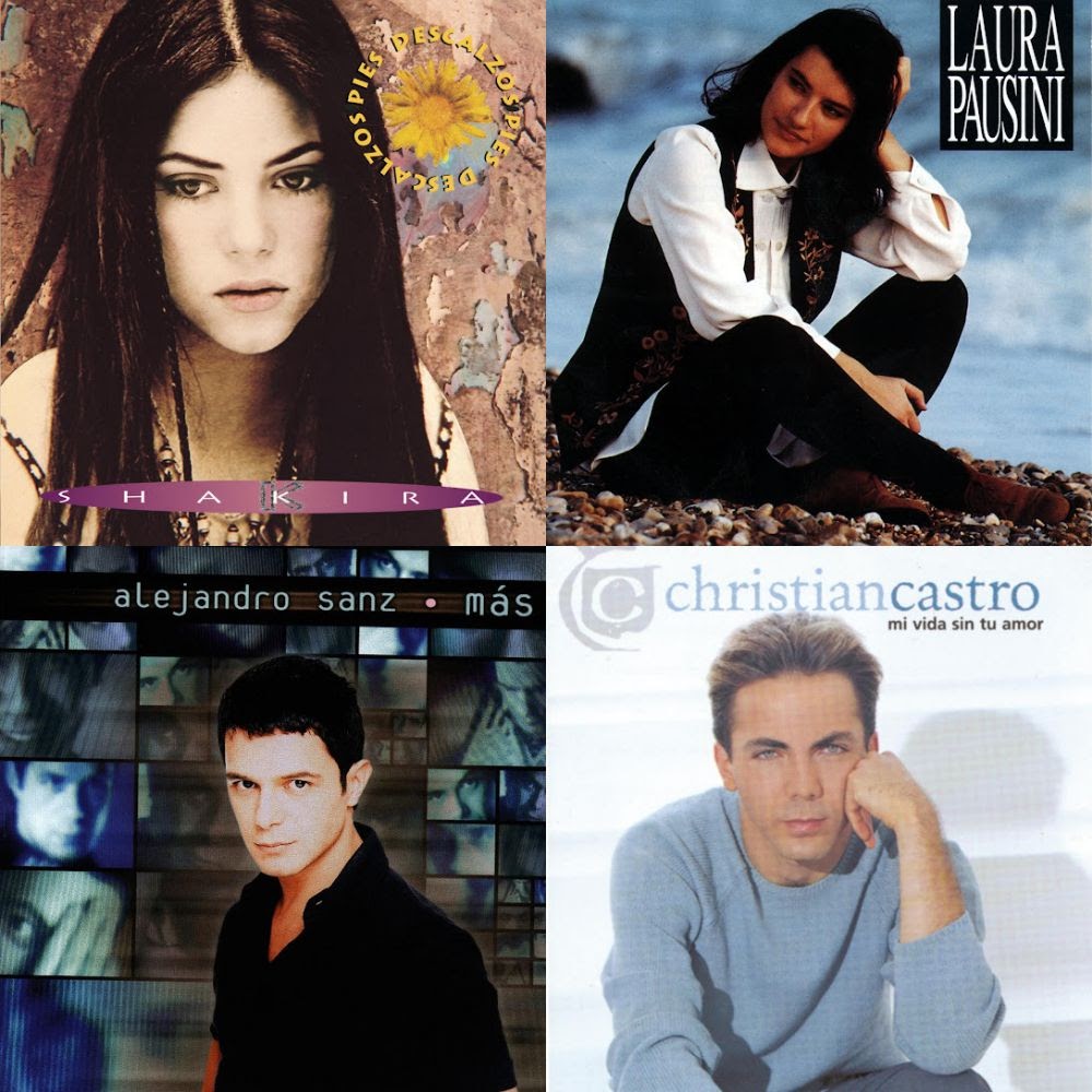 BALADAS POP EN ESPAÑOL 90'S