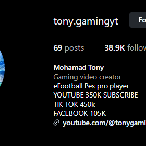 Post from TONY GAMING