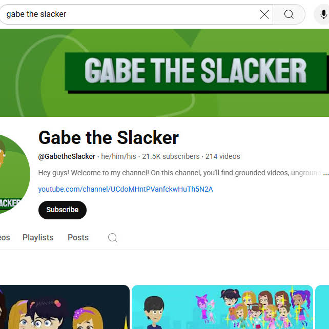 Post from Becky Box Loves Gabe The Slacker