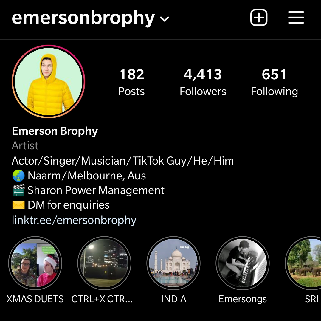 Post from Emerson Brophy