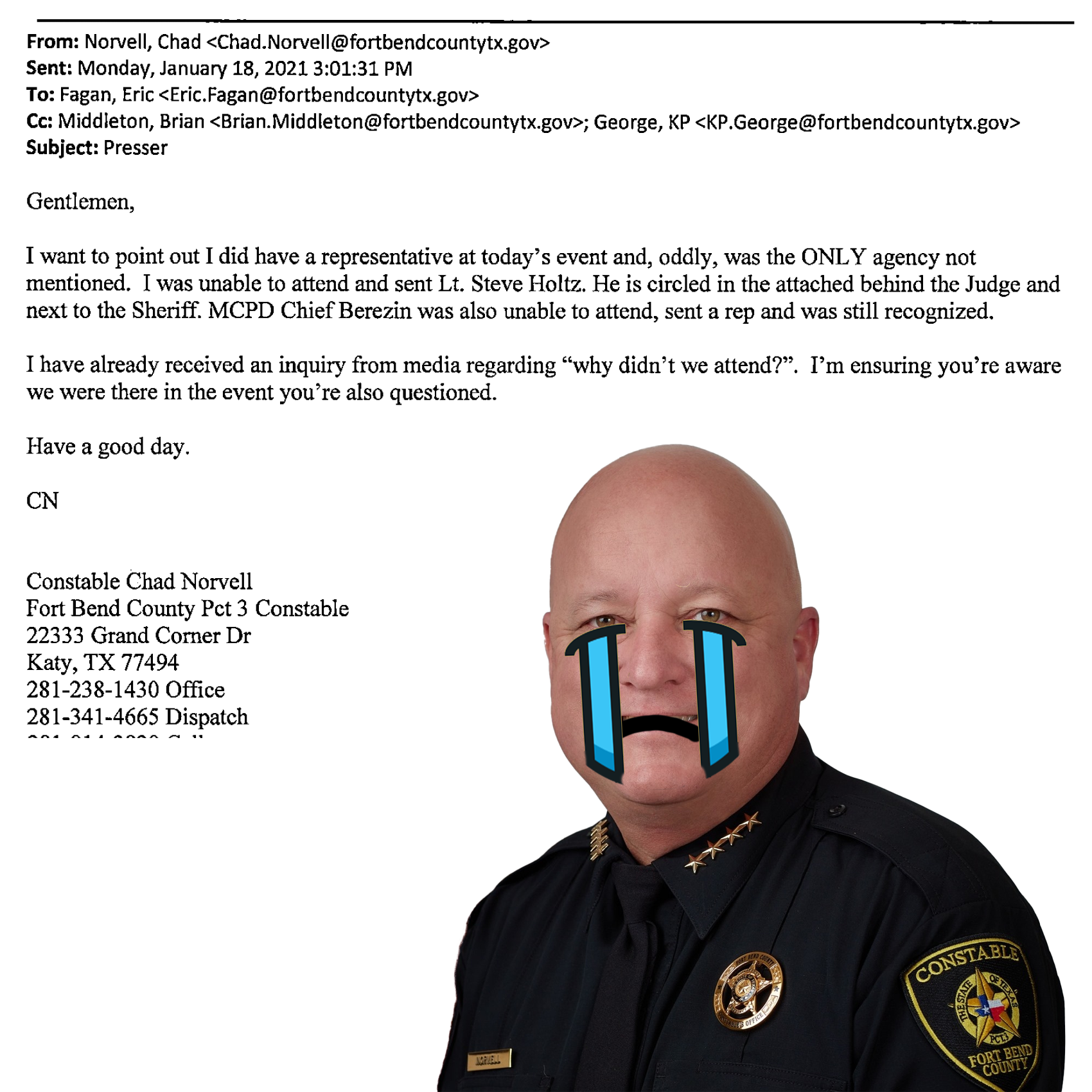 Post from Corruption Report—Justin Pulliam