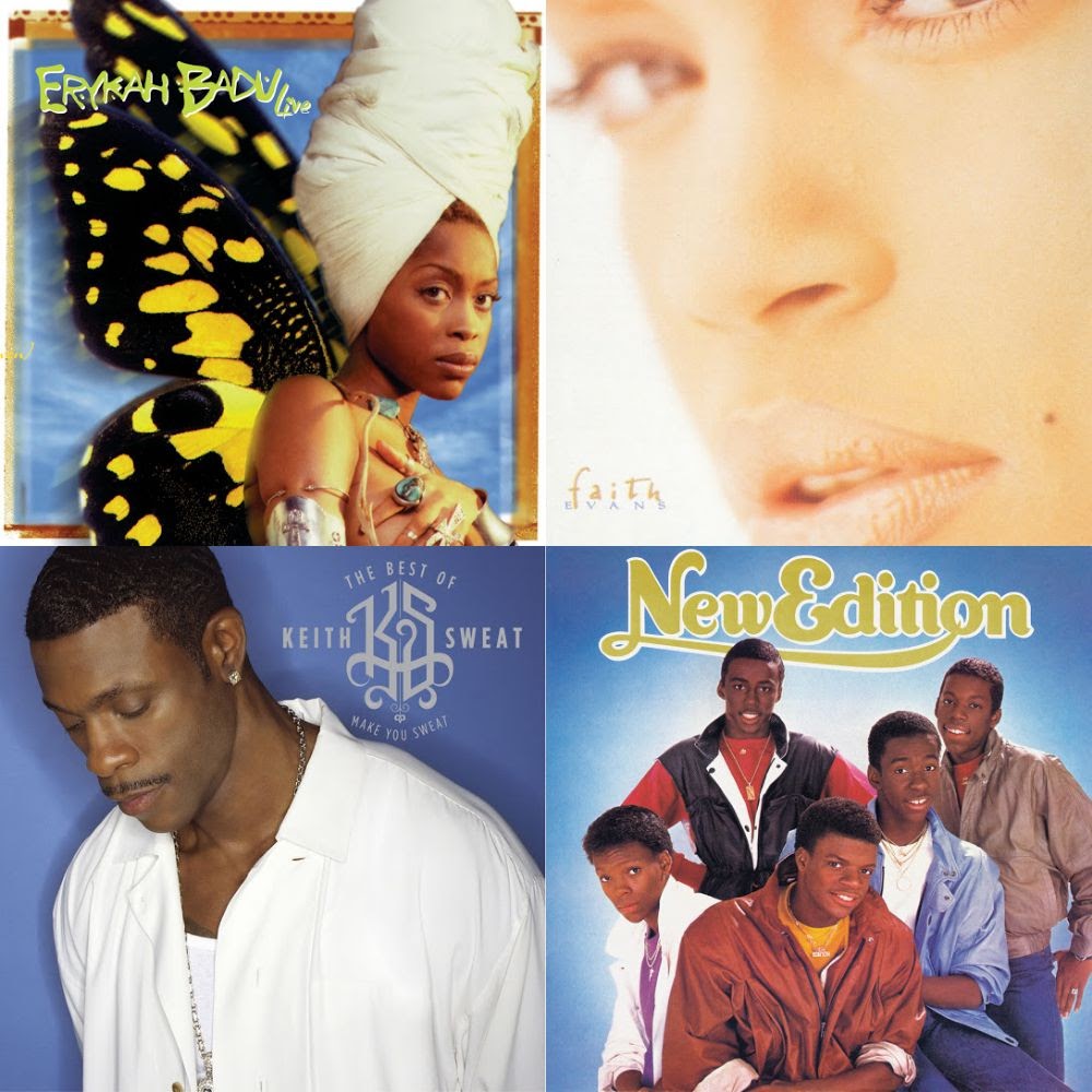 Super R&B Legends/Icons Playlists