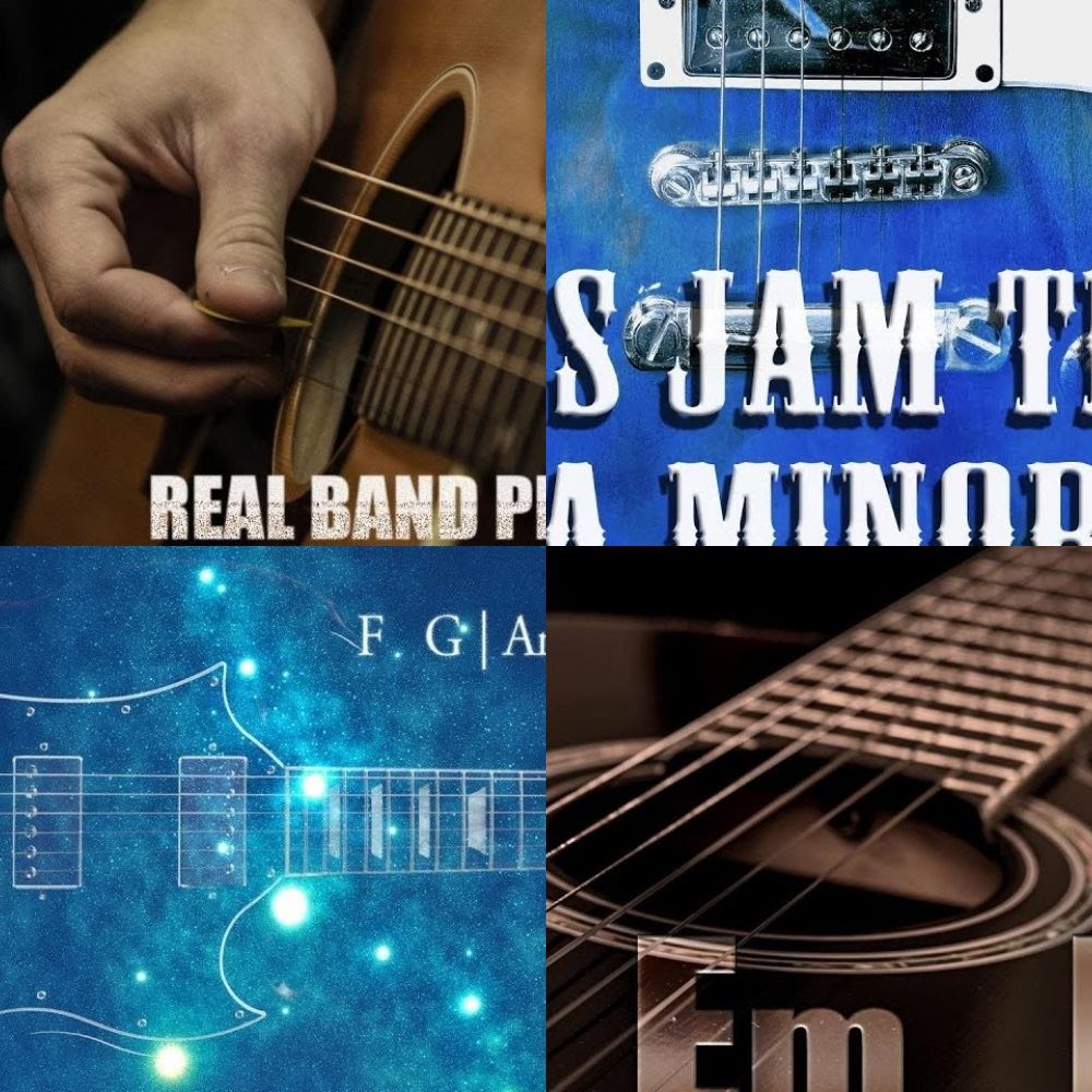 A Minor Pentatonic Jam | Backing Tracks to Practise Scales | Improve ...