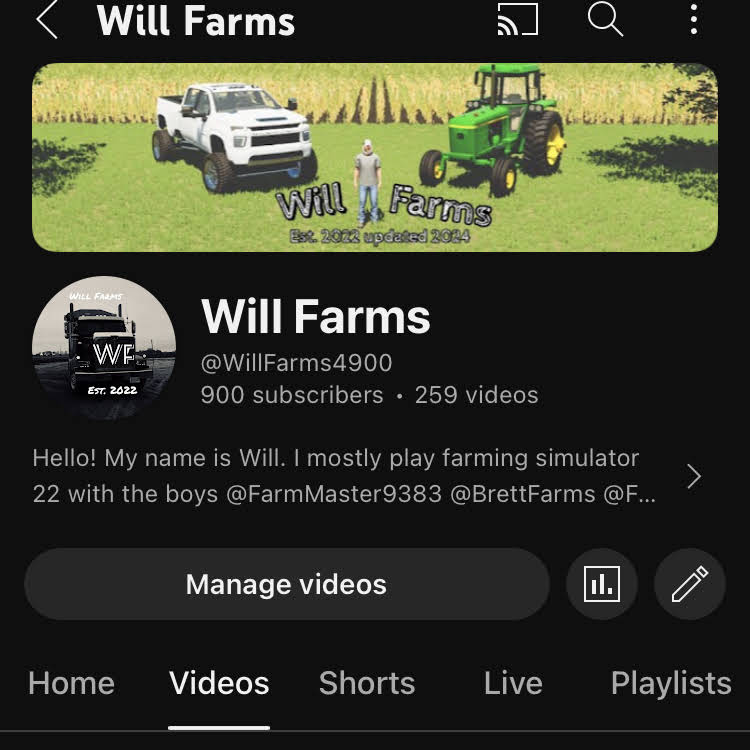 Post from Will Farms