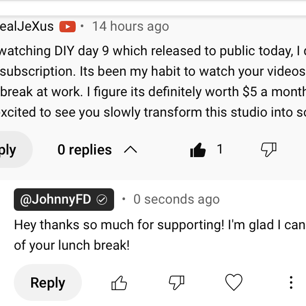 Post from Johnny FD