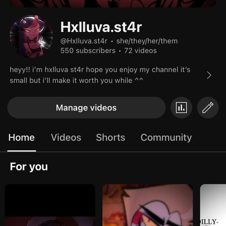 Post from Hxlluva.st4r