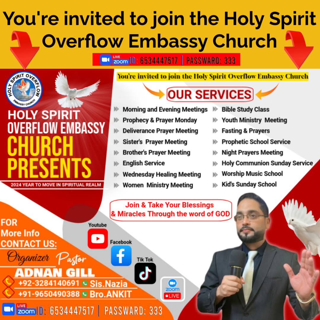 Post from Holy Spirit OverFlow Embassy Church