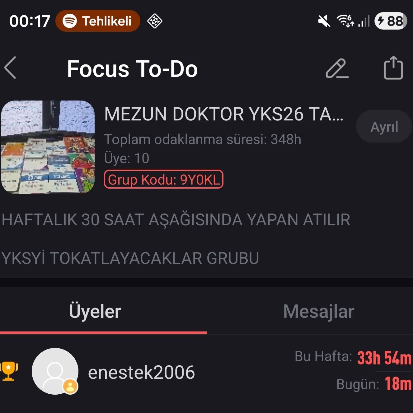 Post from MEZUN DOKTOR YKS26